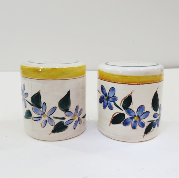Stangl | Dining | Vintage Stangl Terra Rose Blue Floral Glazed Ceramic ...